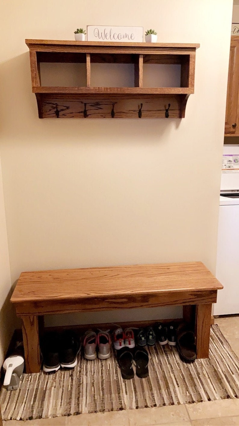 Exquisite Oak Bench Hallway Boot Bench Bedroom Bench Oak - Etsy