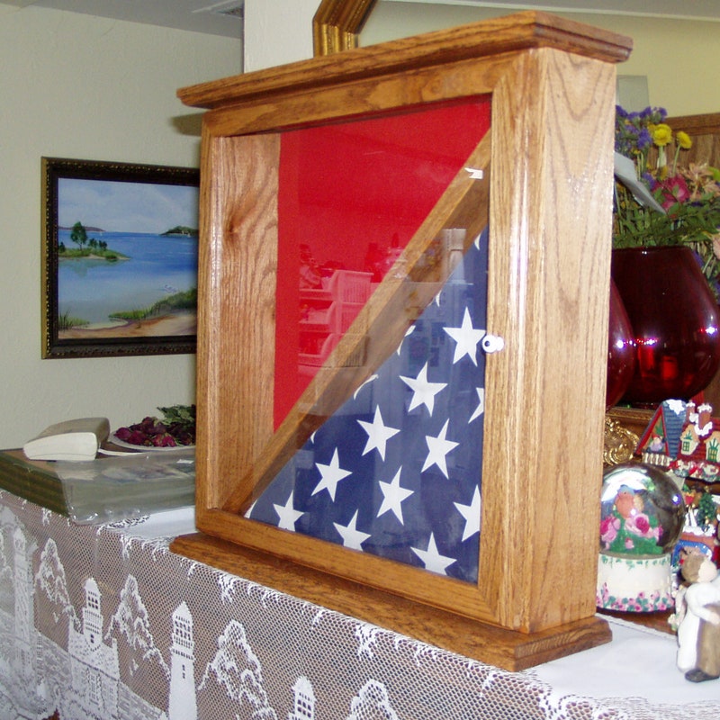 Flag Display Case - Etsy