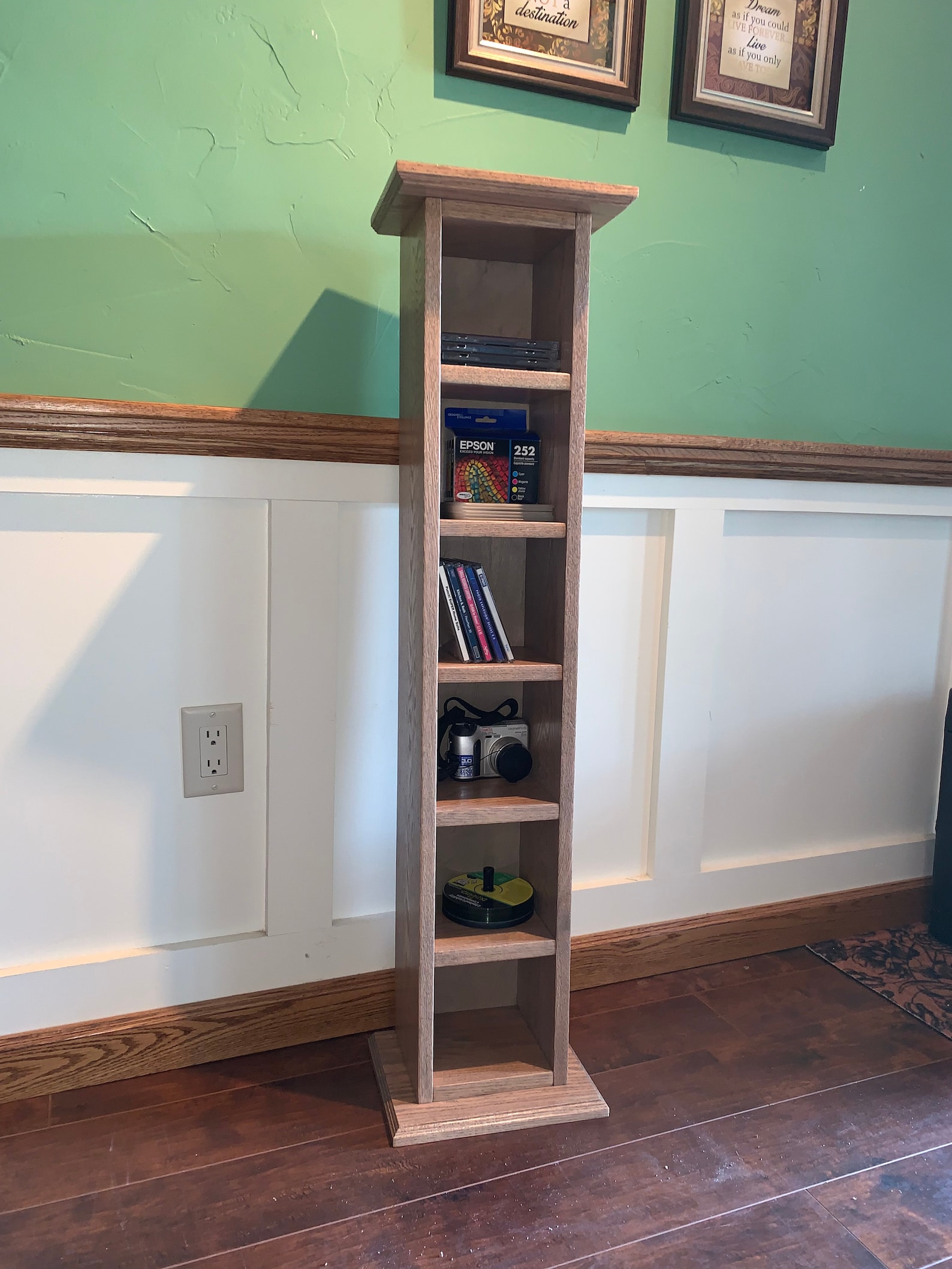 Office Storage Cd Tower Storage Furniture Cd Rack Video | Etsy