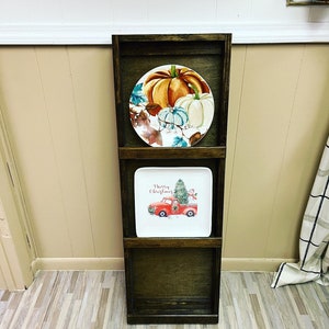 Plate Rack, Open Faced Plate Rack, 3 Tier Vertical Plate Rack, Kitchen ...