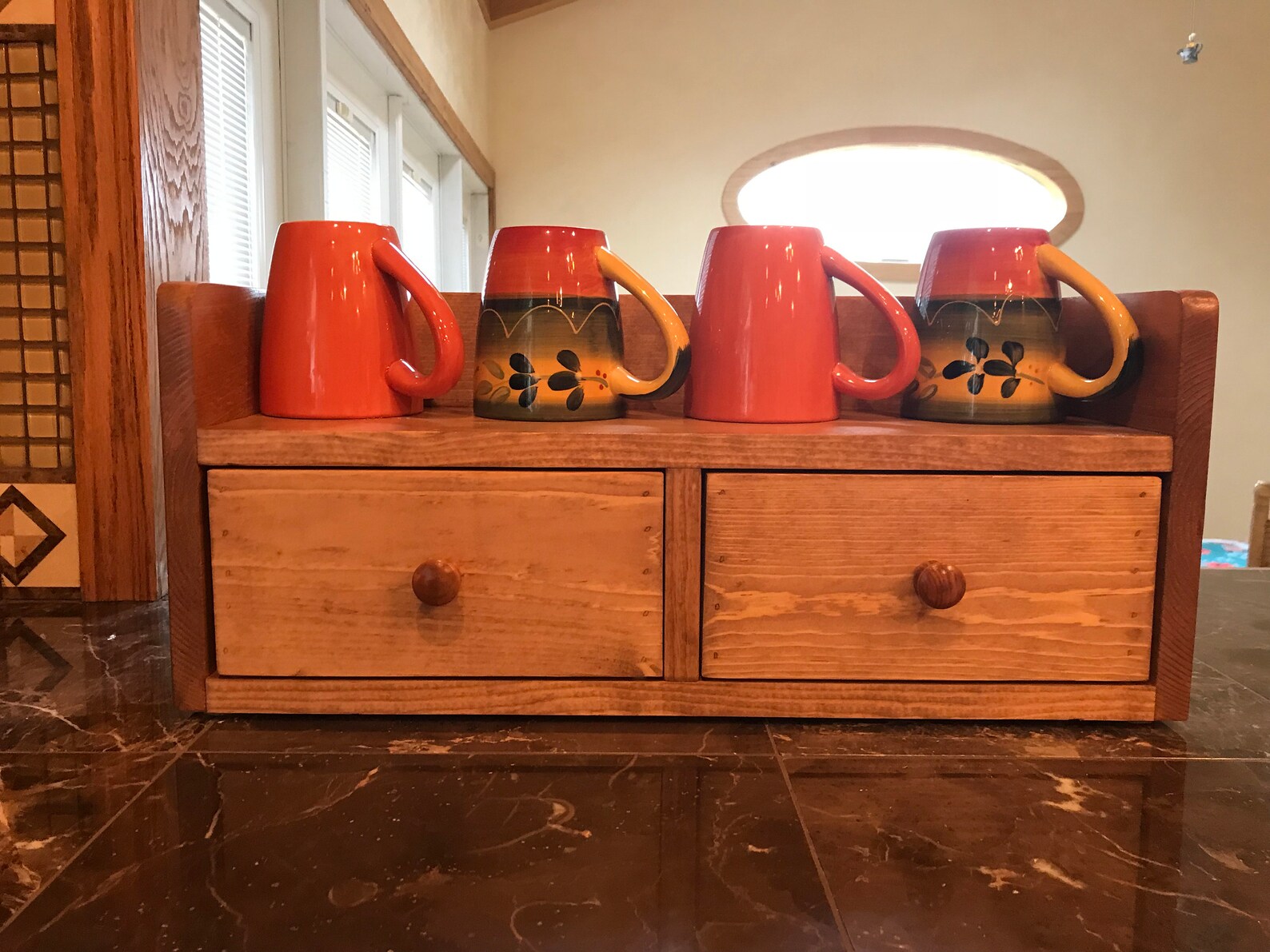 Spice Rack / Coffee Bar / Tea Station / Cookbook Rack / Recipe Card ...