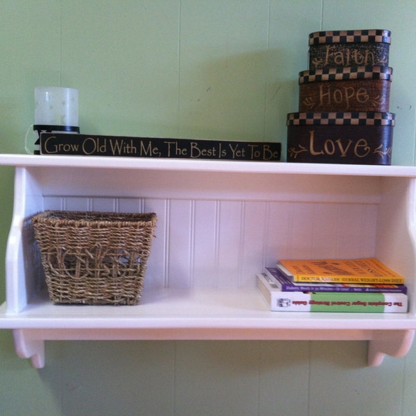 Country Wall Shelf - Etsy