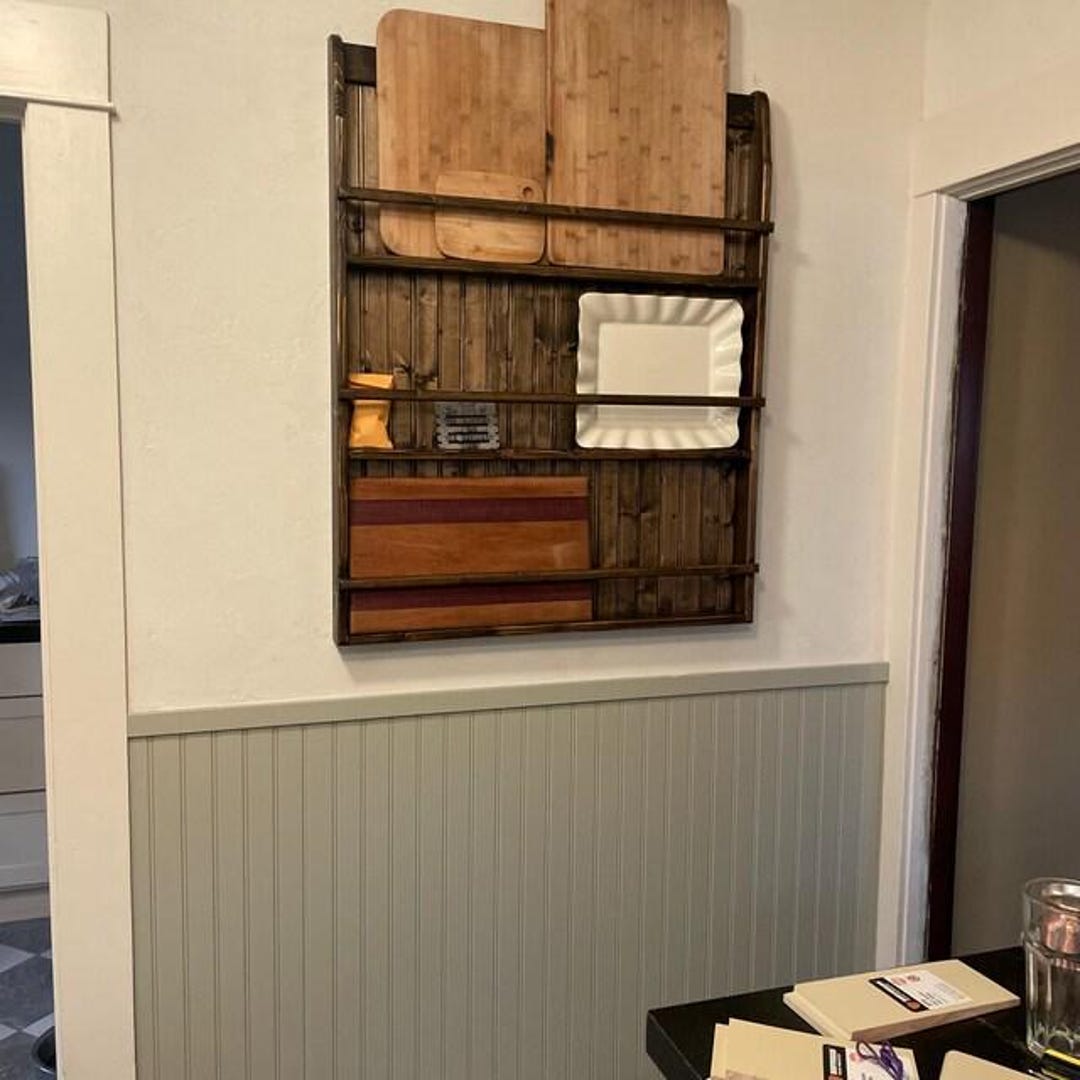 Wall Hanging Dish Rack and Plate Display Shelf - Etsy