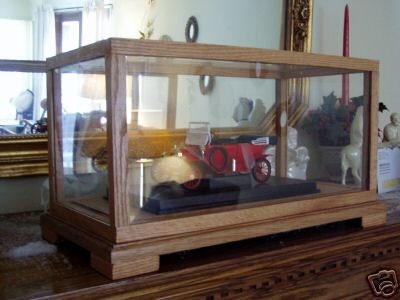 Model Display Cabinet for NASCAR 1:18 Scale 7x7x24 Oak - Etsy