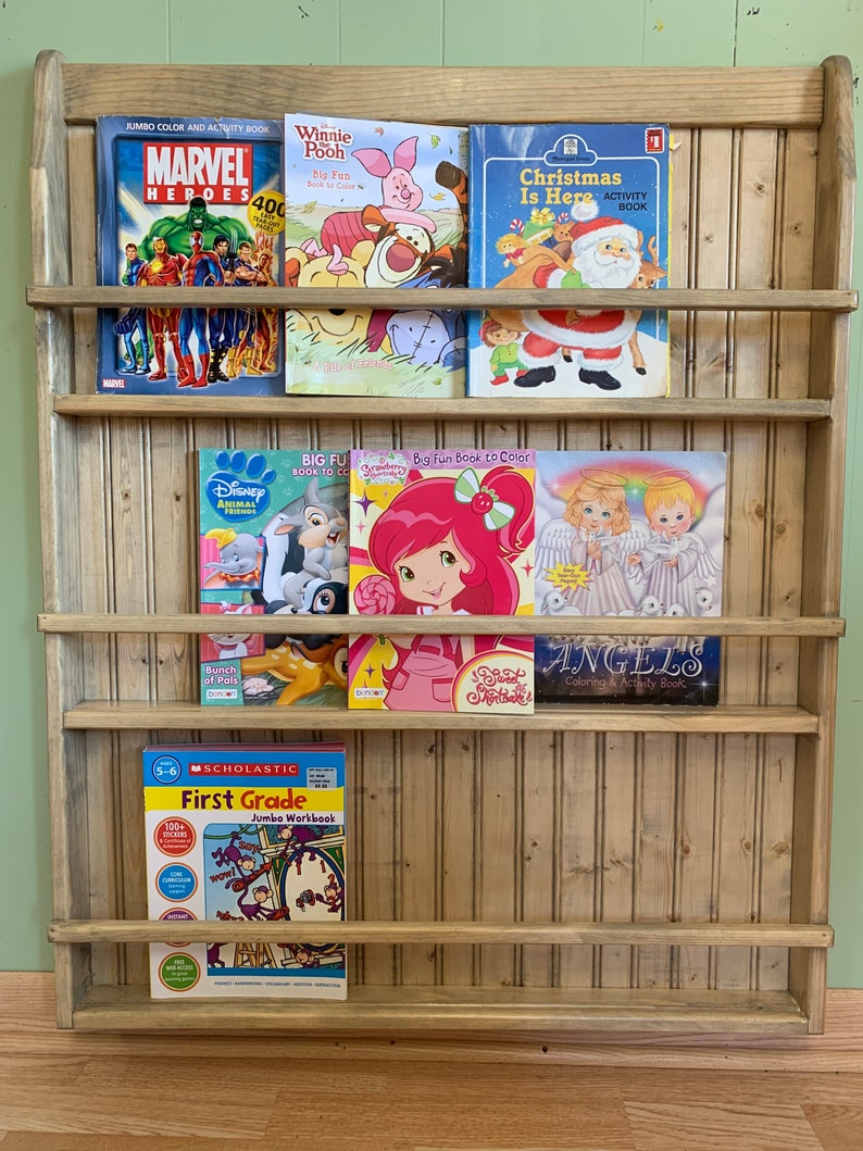 Charming Plate Rack Hanging Bookshelf Charging Station | Etsy