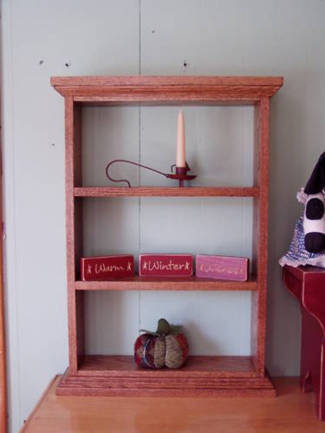 Oak Display Wall Shelf or Standing Display Rack - Etsy