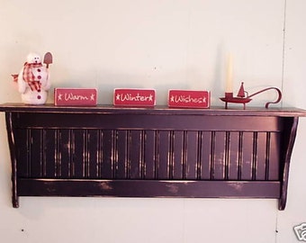 Country Wood Shelf - Etsy