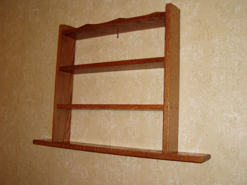 Display Shelf / Wood Wall Shelf / Collectors Shelf Display / | Etsy