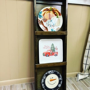 Plate Rack, Open Faced Plate Rack, 3 Tier Vertical Plate Rack, Kitchen ...