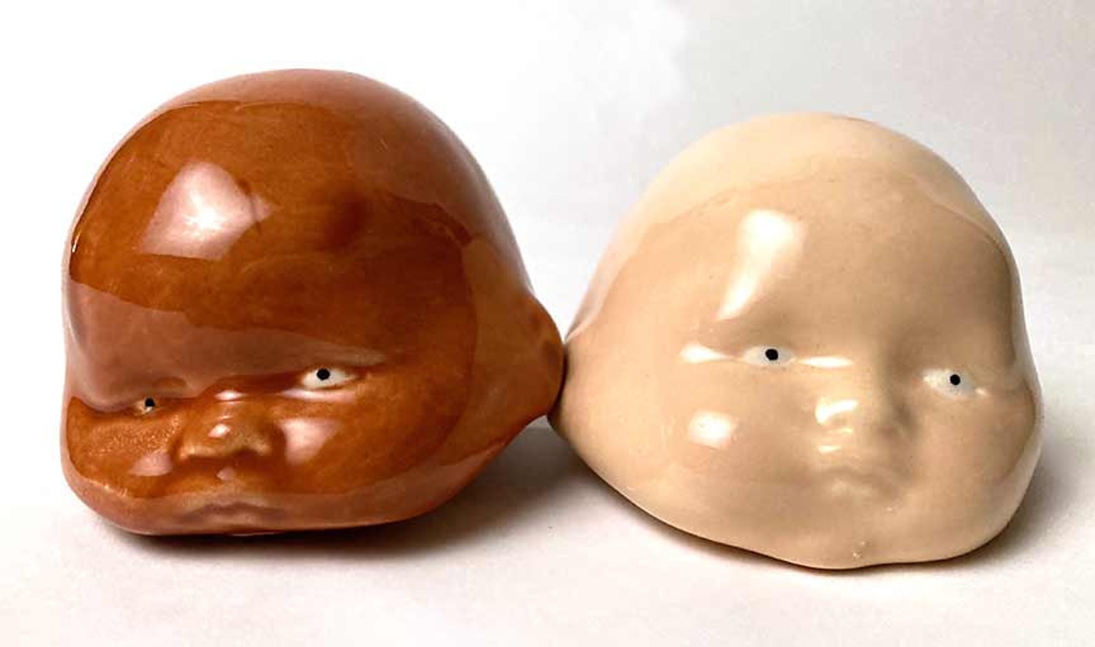 Baby Puddin' Heads Ceramic Salt and Pepper Shakers - Etsy
