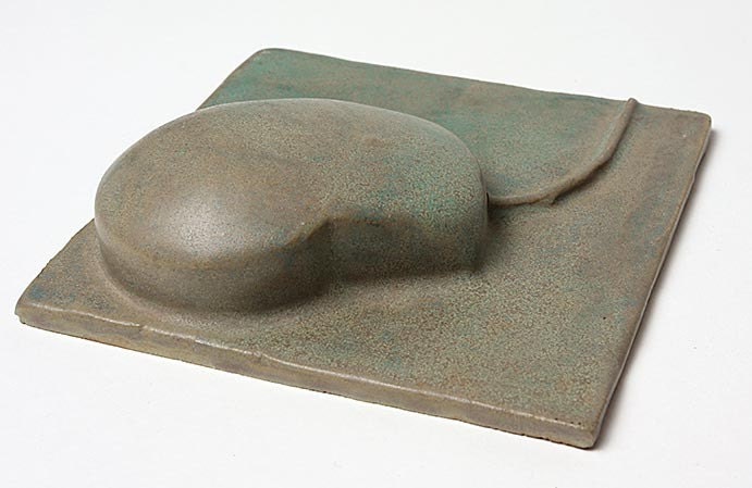 Ceramic Stoneware Tile 5 Inch Green Computer Mouse Unique - Etsy