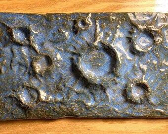 Moon Ceramic Tile - Etsy