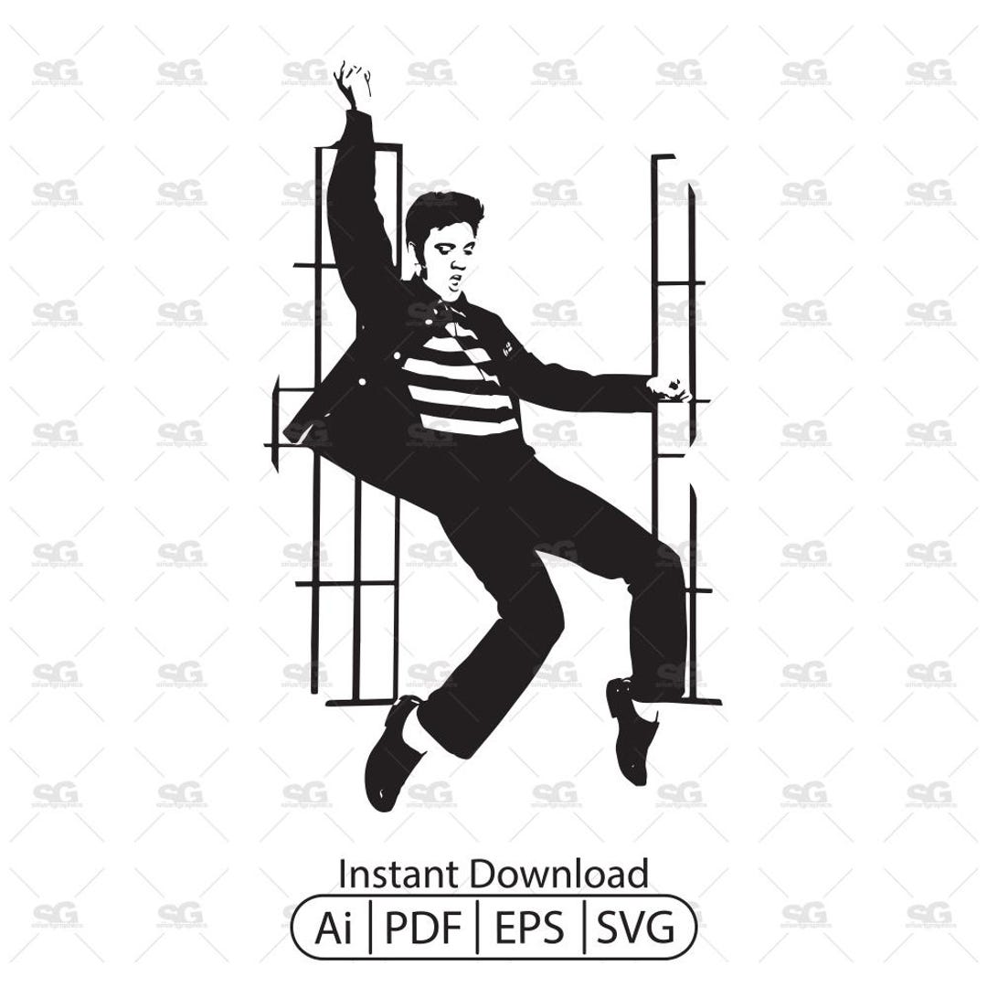 Elvis Cutting Files for Arts. Crafts. T Shirts, Vehicle Graphics and ...