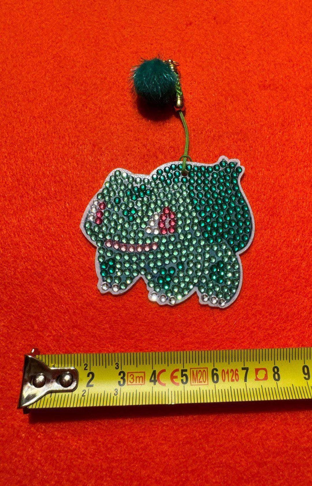 Pokémon Bulbasaur and Charizard Diamond Painting Keychain Sparkling and ...