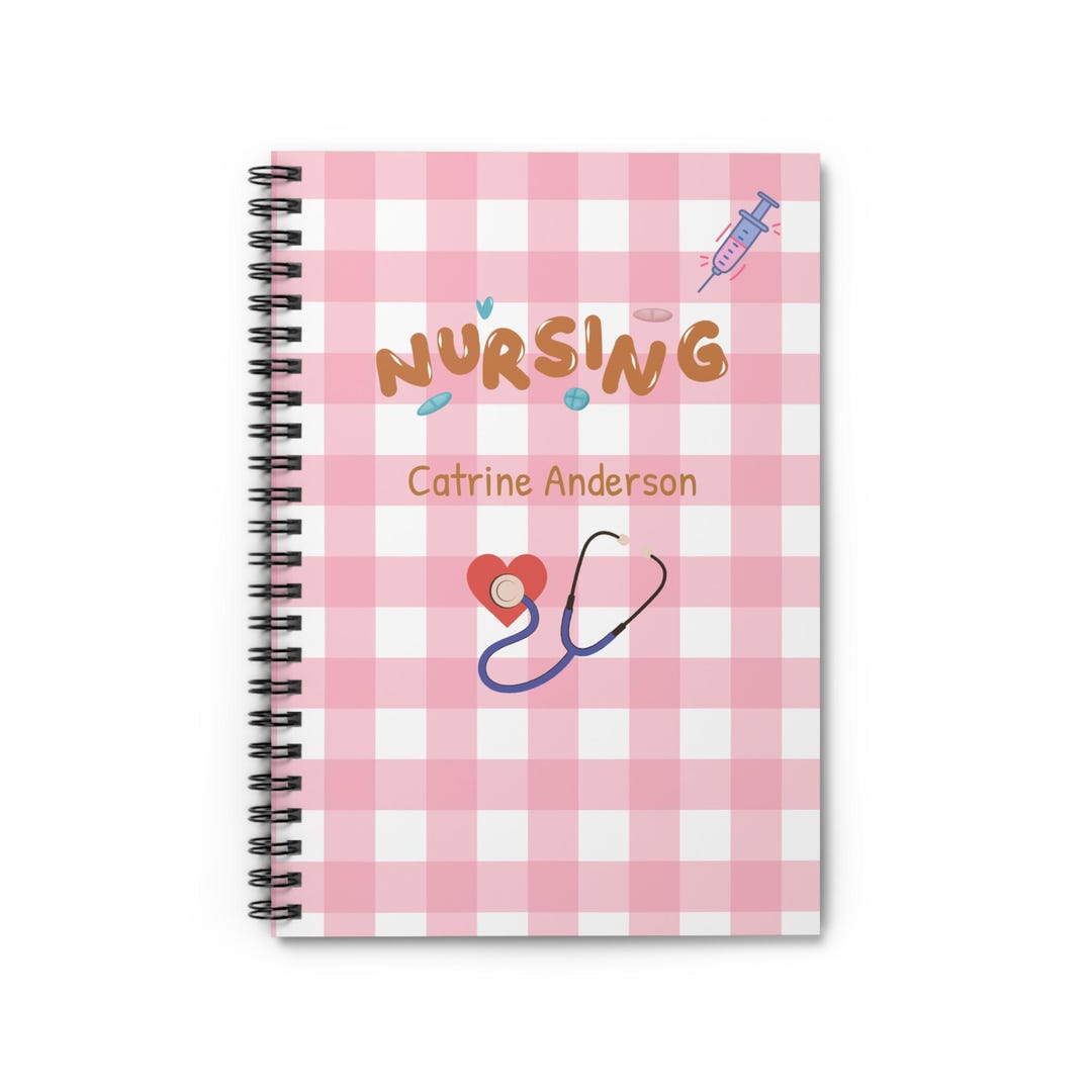 Personalized Nurse Notebook, Nurse Gift, Nurse Graduation Notebook ...
