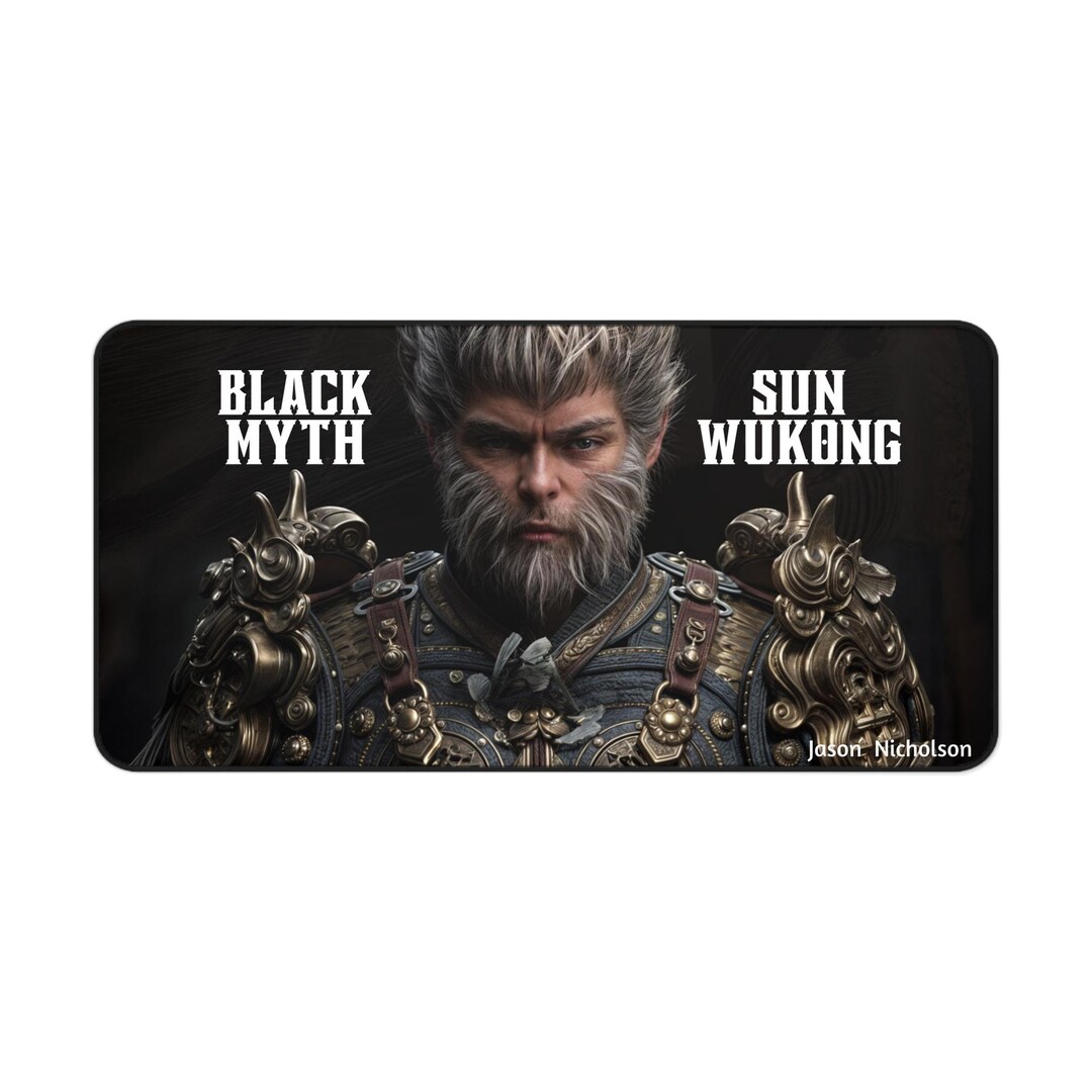 Black Myth Sun Wukong Mouse Pad, Personalized Gift Mousepad, Gift for ...