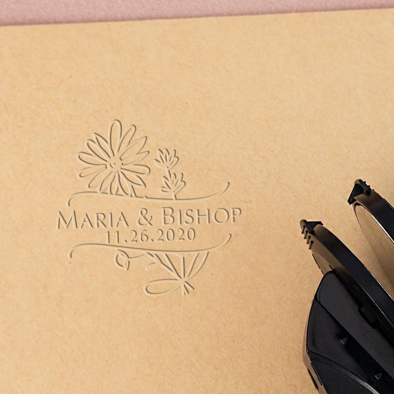 Embossed Wedding Invitations - Etsy