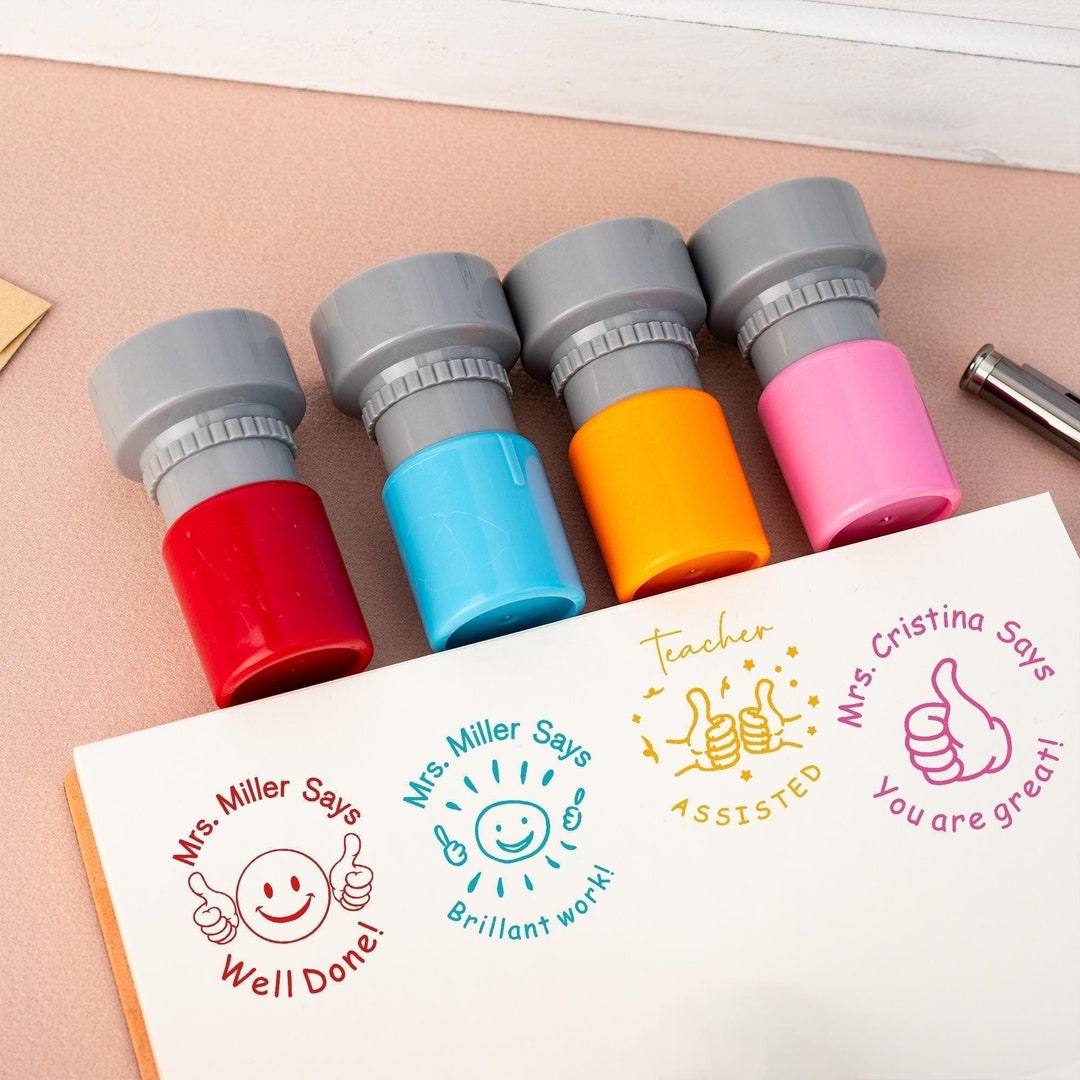 Custom Teacher Stamp, Teacher Stamps, From the Classroom of Teacher ...