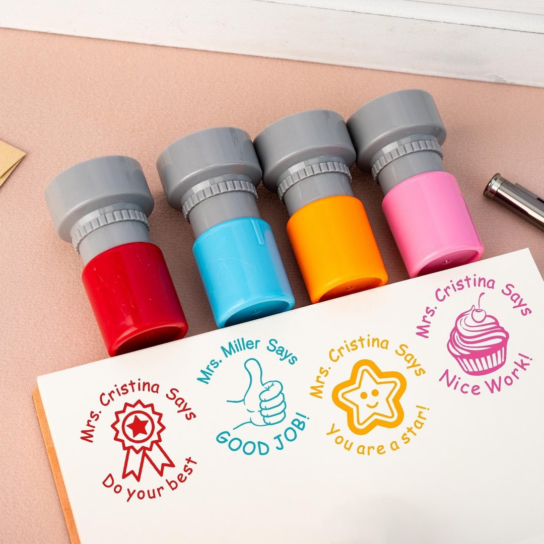 Teacher Stamp, Custom Teacher Stamps, From the Classroom of Teacher ...