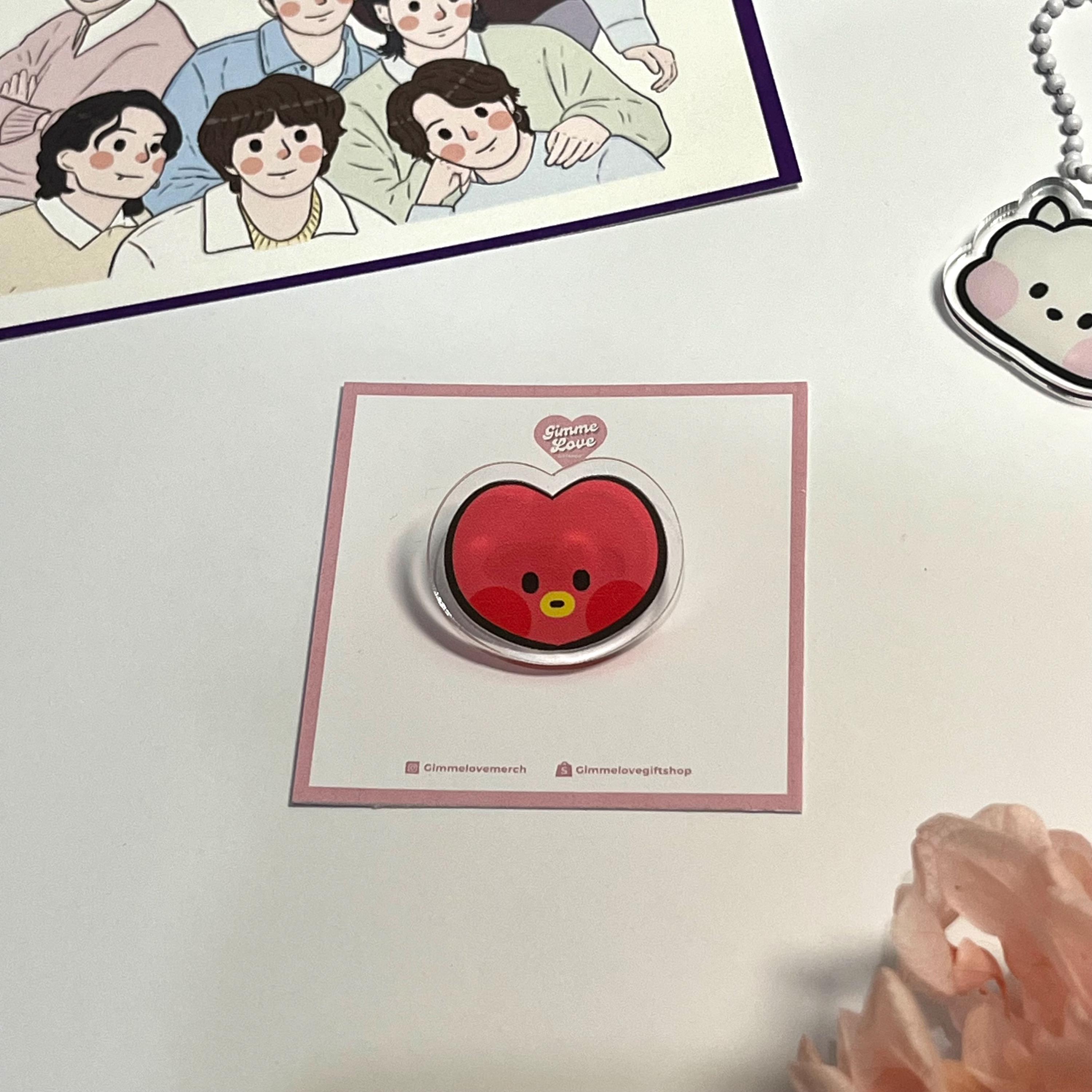 Pin Bt21 Inspired - BTS Pin - Bangtan Pin - BT21 Brooch - BTS Brooch ...