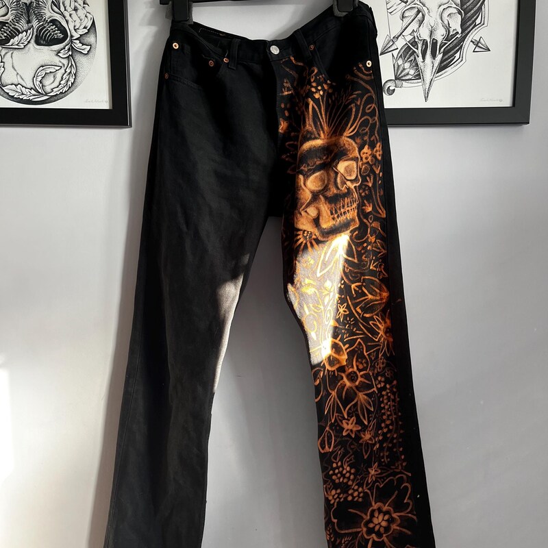 Goth Jeans - Etsy
