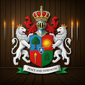 Personalized Family Crest Art,custom Heraldic Emblem,unique Coat of ...