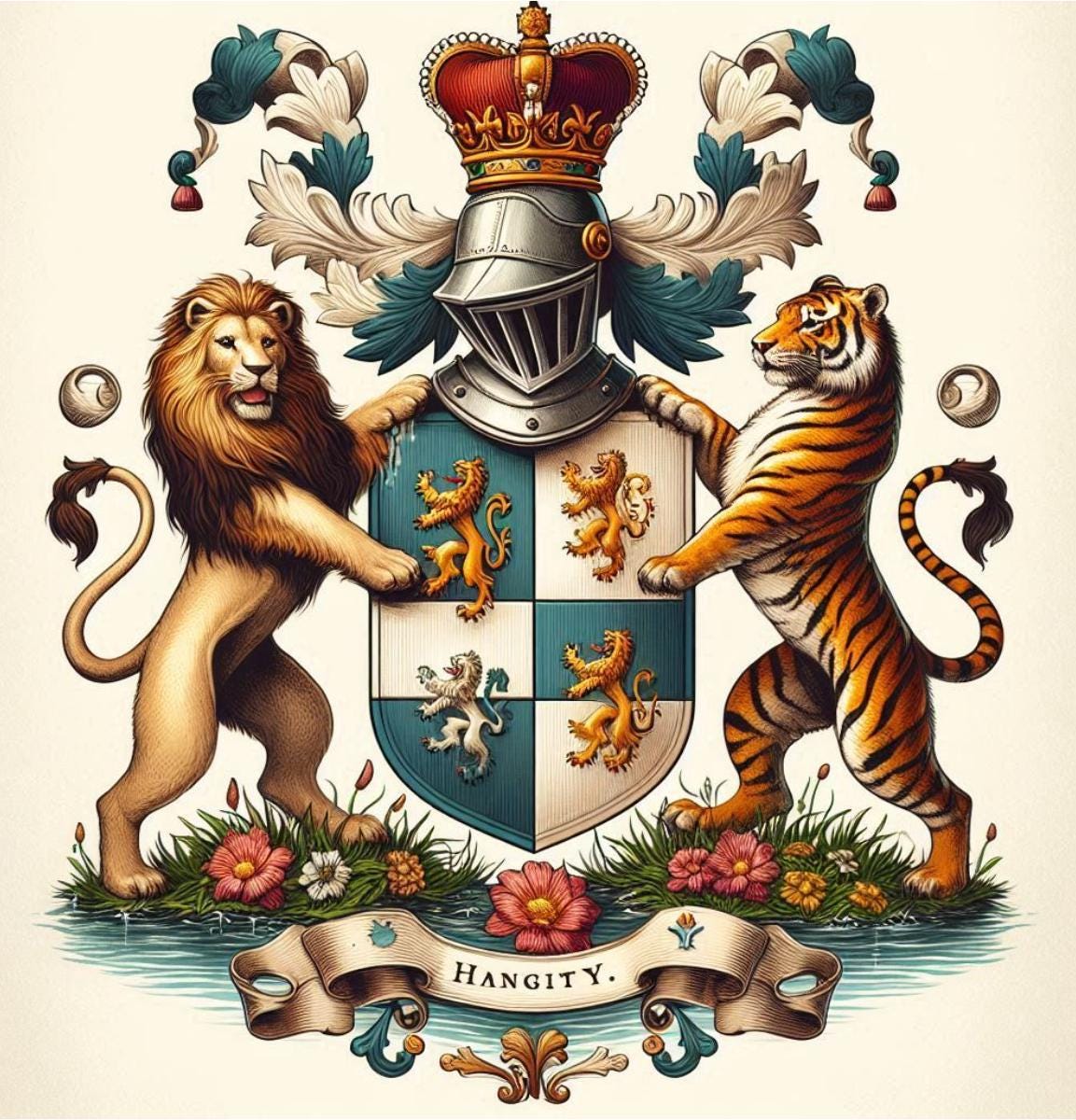 Custom Family Crest Art, Personalized Heraldic Emblem (digital Download ...