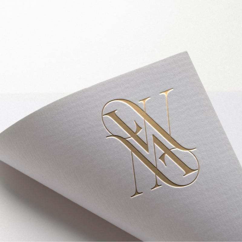 Custom Wedding Logo - Etsy