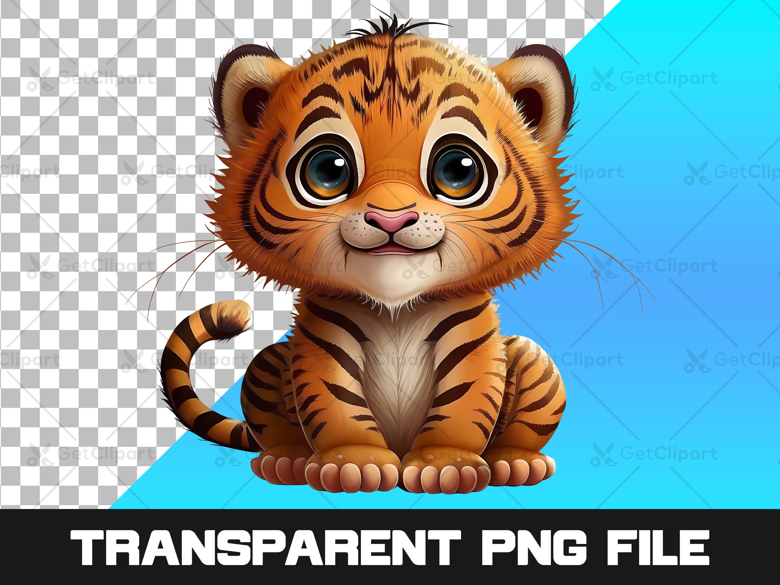 Baby Tiger Png