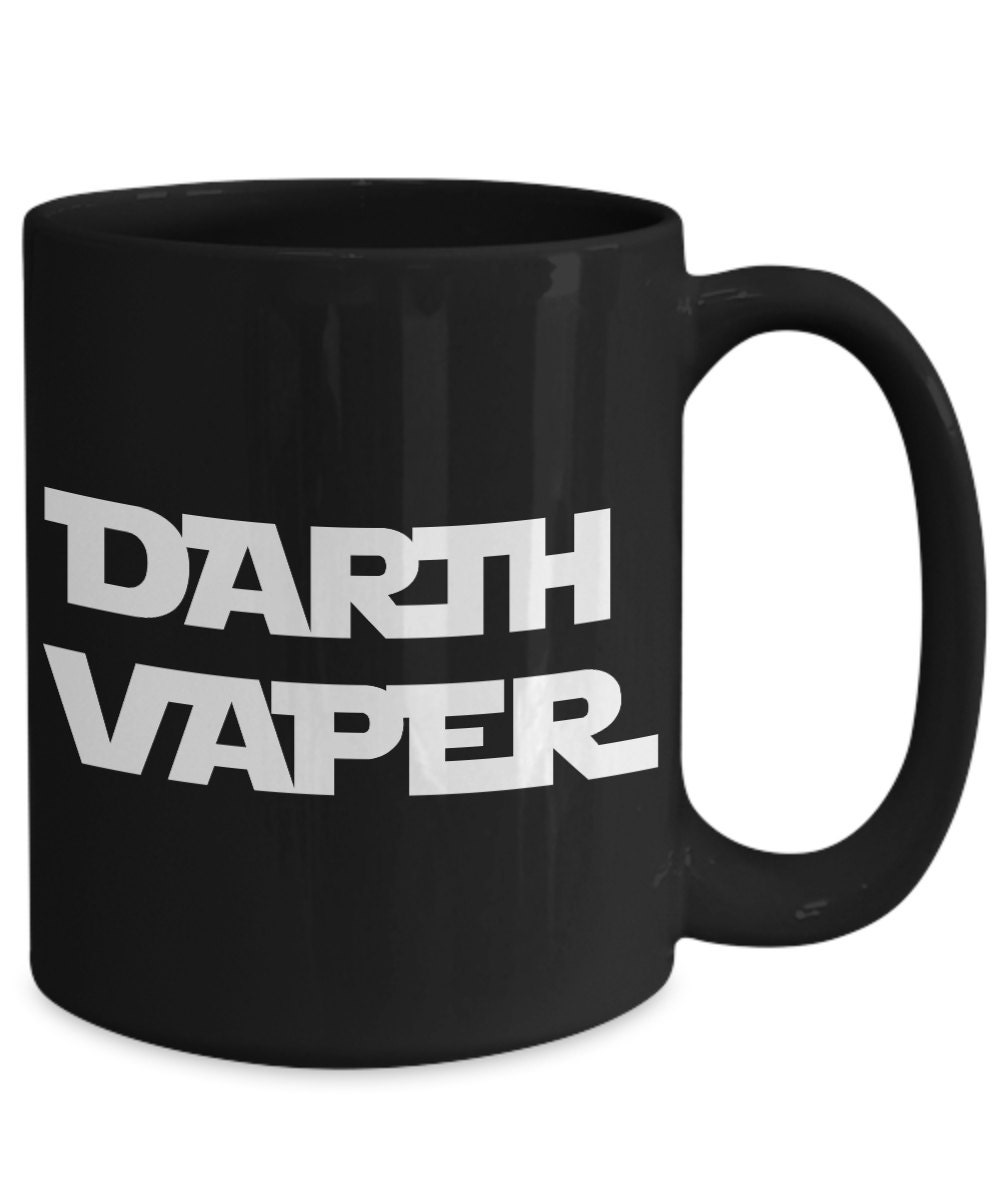 Darth Vaper Vape Vaping Vapor Divertido Taza de Café | Etsy