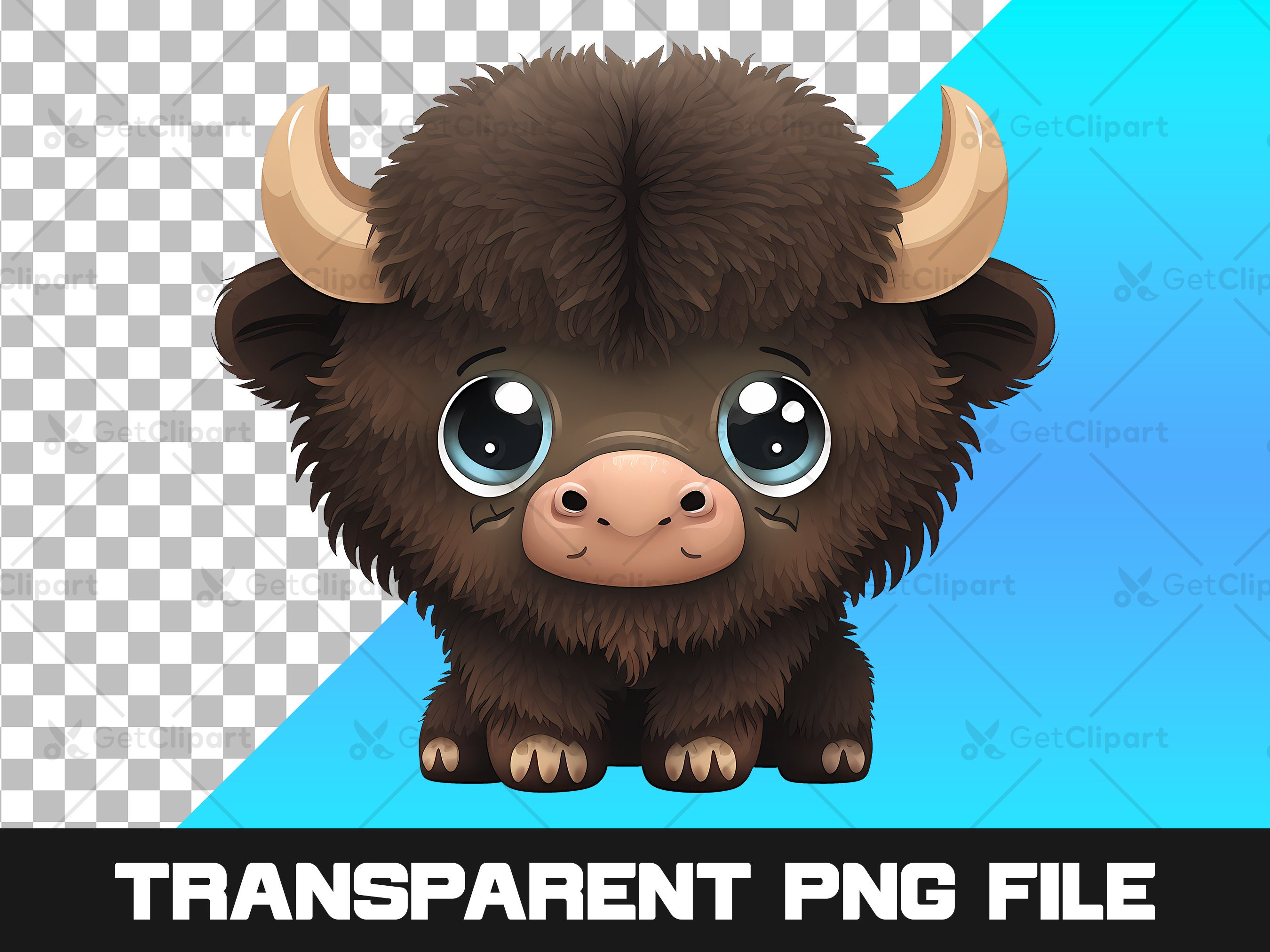 Animal Clipart Buffalo
