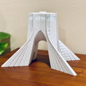 Premium 3d-printed Azadi Tower With Tea Light - Etsy