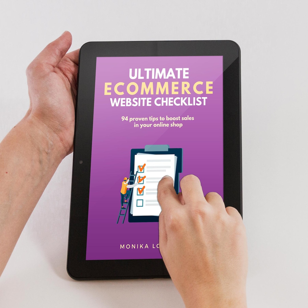 Ultimate Ecommerce Website Checklist – 94 Tips to Optimize Your Store ...