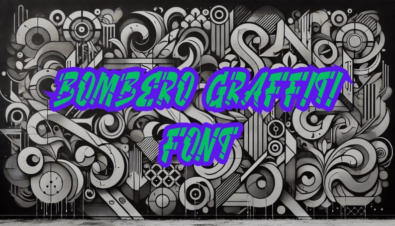 31 Graffiti Font Bundle Ultimate Collection of Urban Street Art Fonts ...
