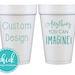 Custom Create Your Own 16 Oz Color Change Cup Wedding Favors Fun ...