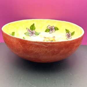 Large Bowl With Orange Cat - Etsy