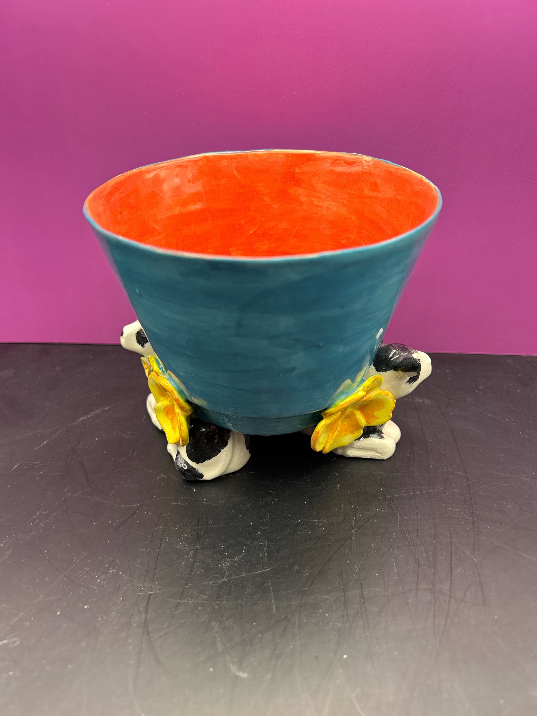 Cow Planter | Handmade | Hand-painted | Ceramic | A Farmhouse Friend ...
