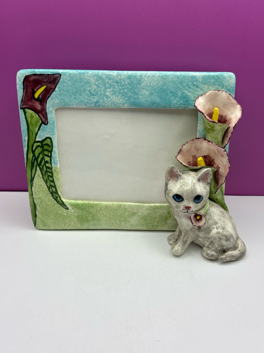 Cat Rectangular Frame - Etsy