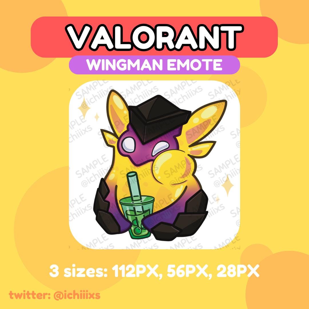 Valorant Wingman Emote Nom Nom - Etsy