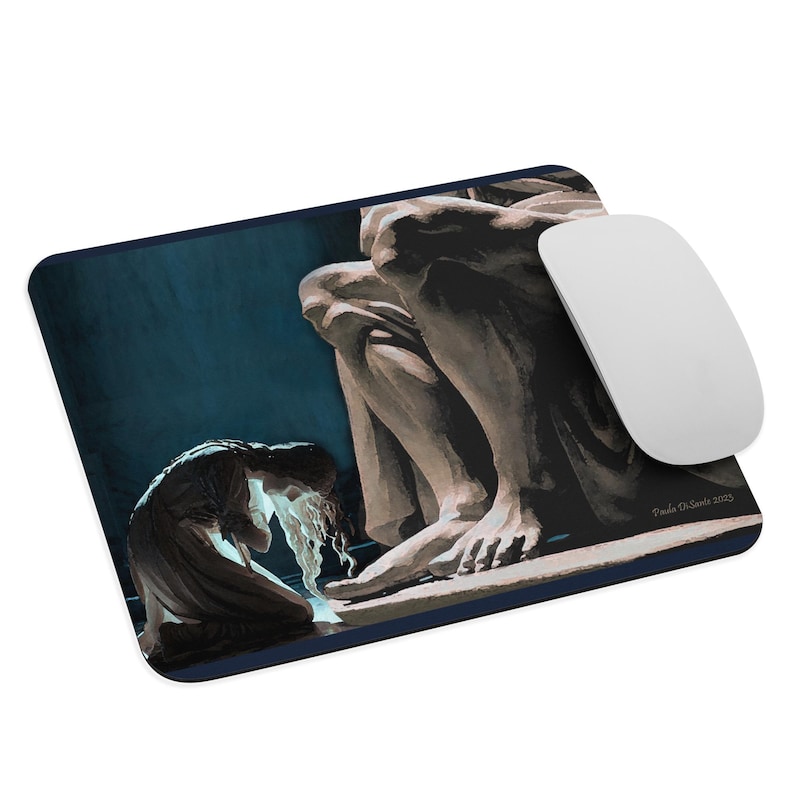 Pleading at the Feet of Doom - Mouse Pad - Tolkien Inspired Art - Etsy