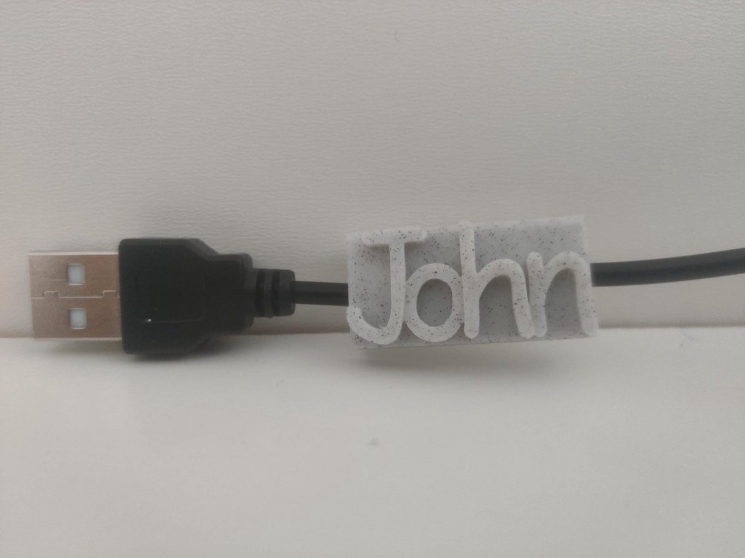 Custom 3D Printed Cable Clip - Etsy