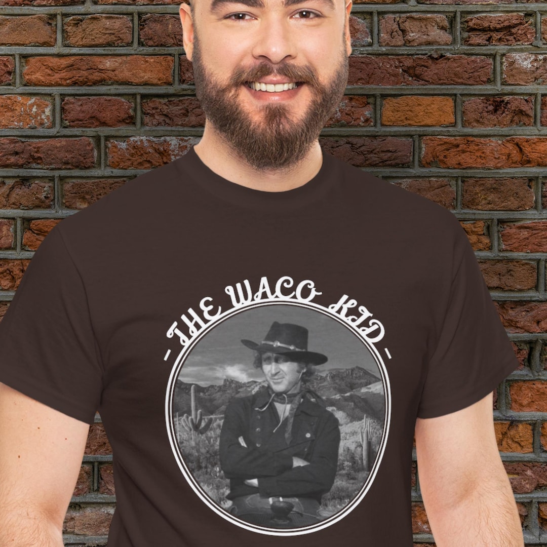 Gene Wilder Waco Kid T-shirt, Blazing Saddles Movie Tee, Unisex Cotton ...