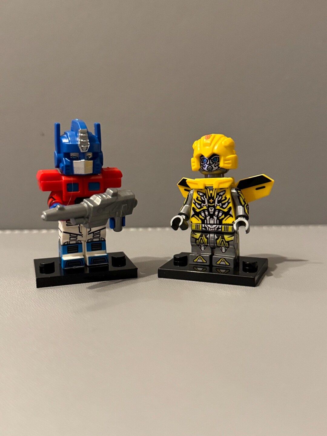 Transformers Minifigures, Compatible Brick, Bumblebee, - Etsy