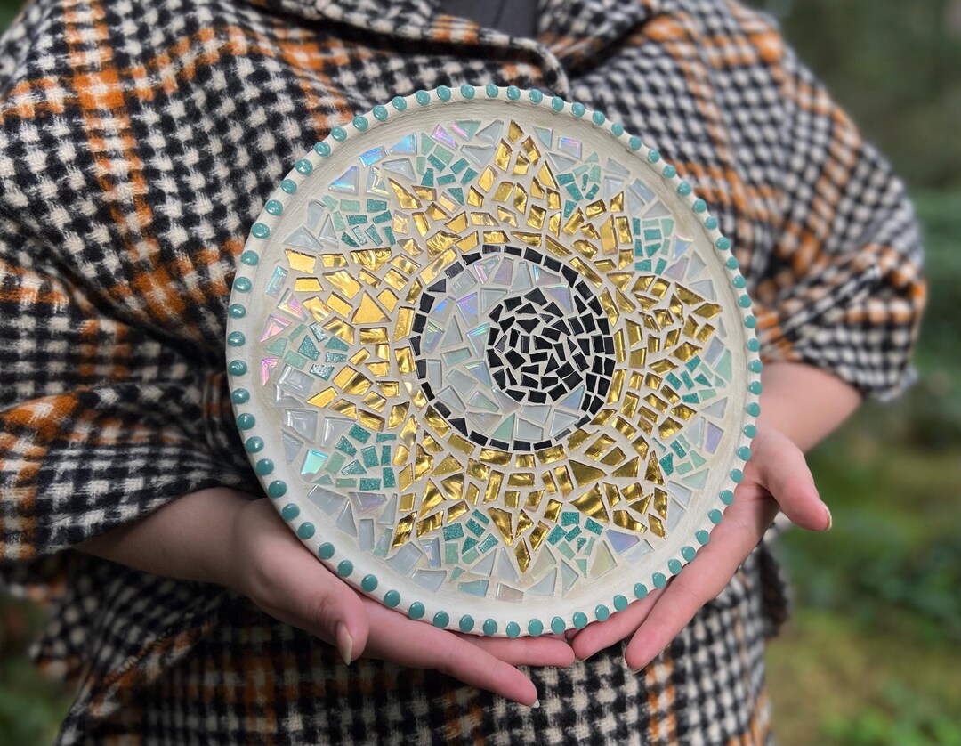 Sun & Moon Plate Mosaic - Etsy