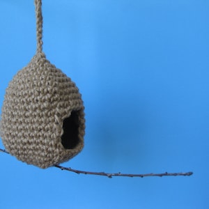 Egg Birdhouse Crochet Pattern - Etsy