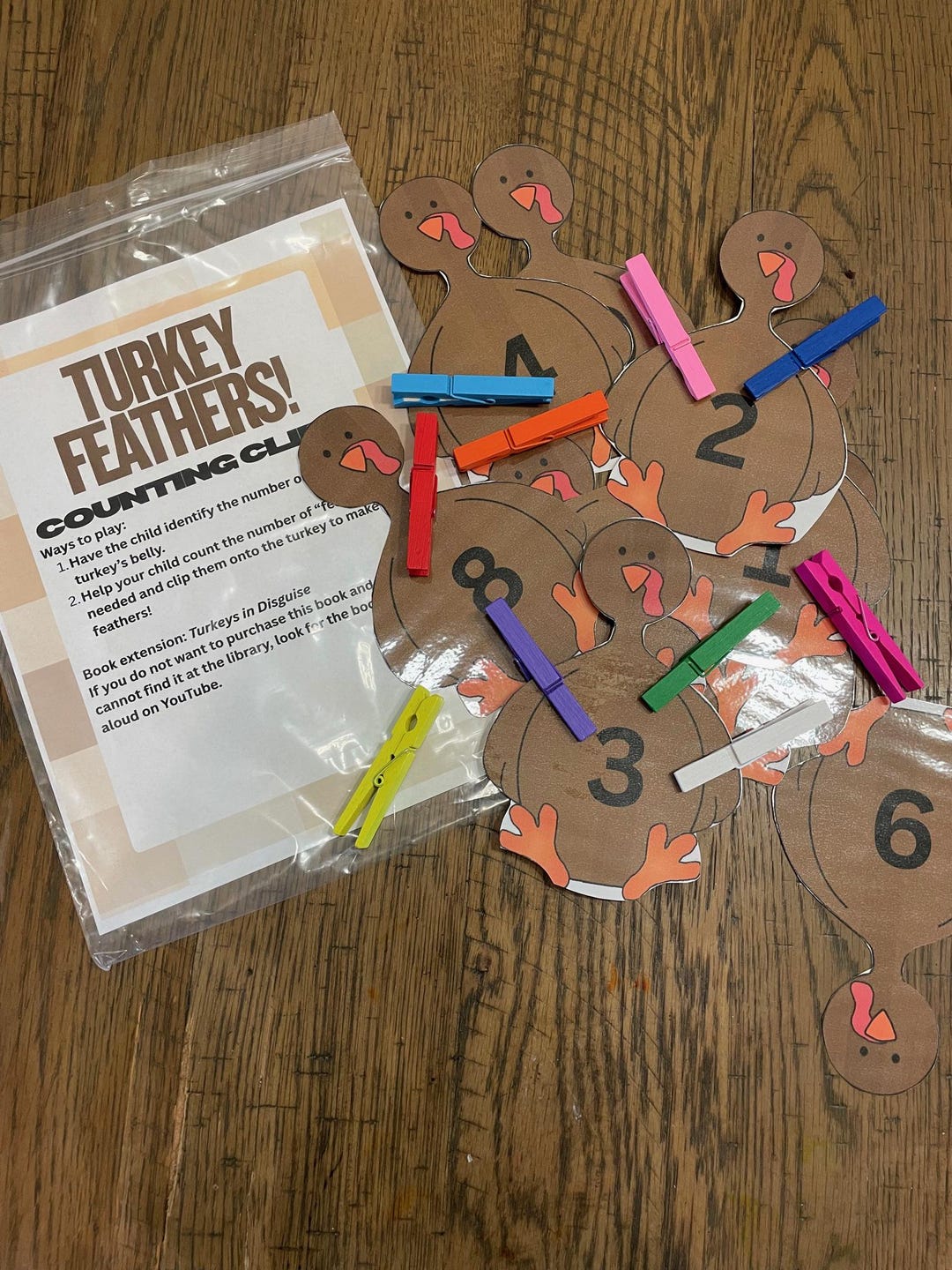 Turkey Feather Counting - Etsy