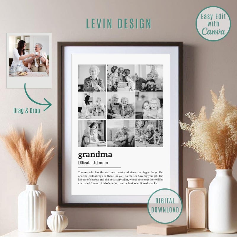 Grandmas Memorial Wall - Etsy