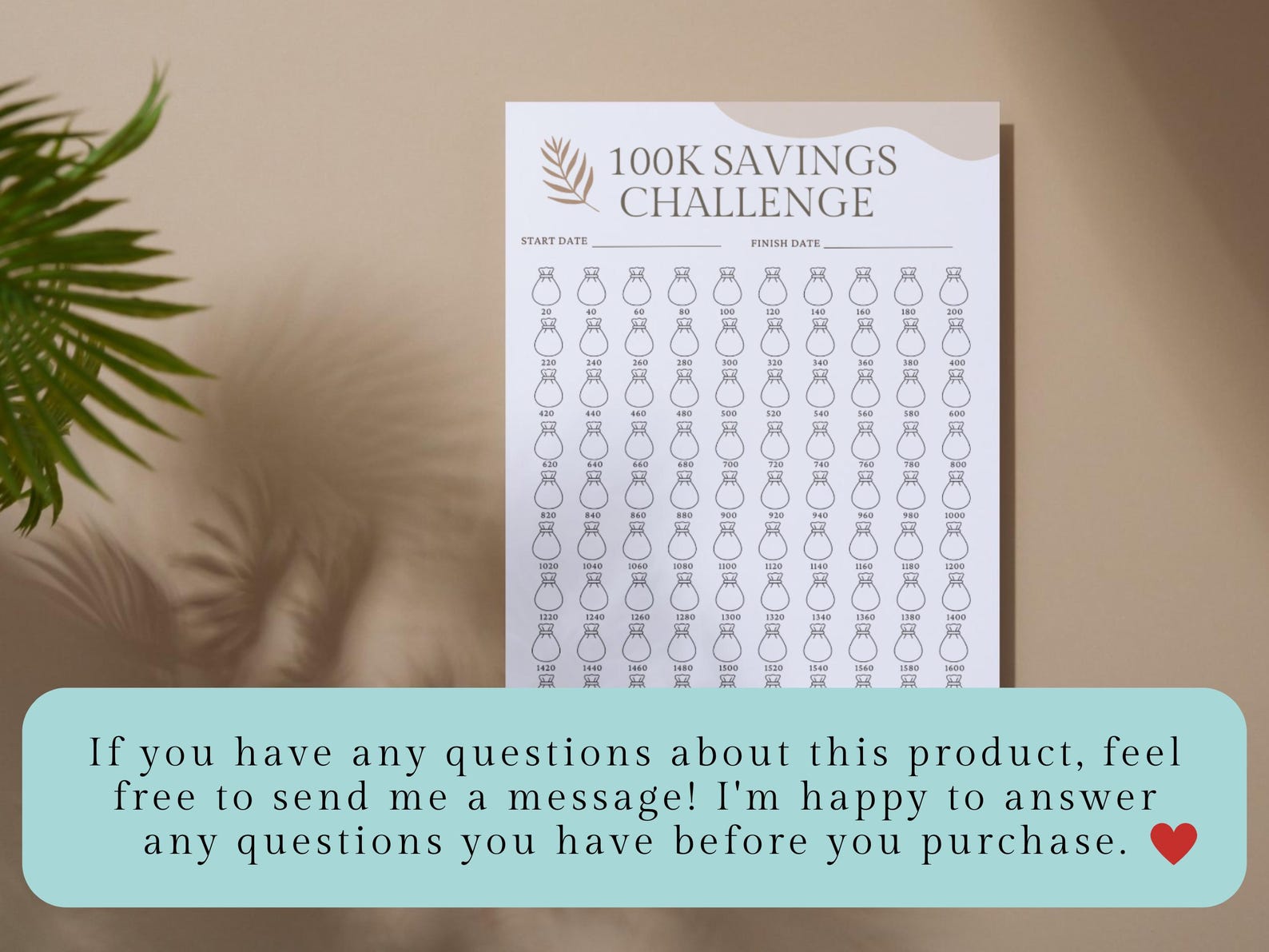 100k Savings Challenge, 100000 Saving Challenge, 100 Envelopes Saving ...