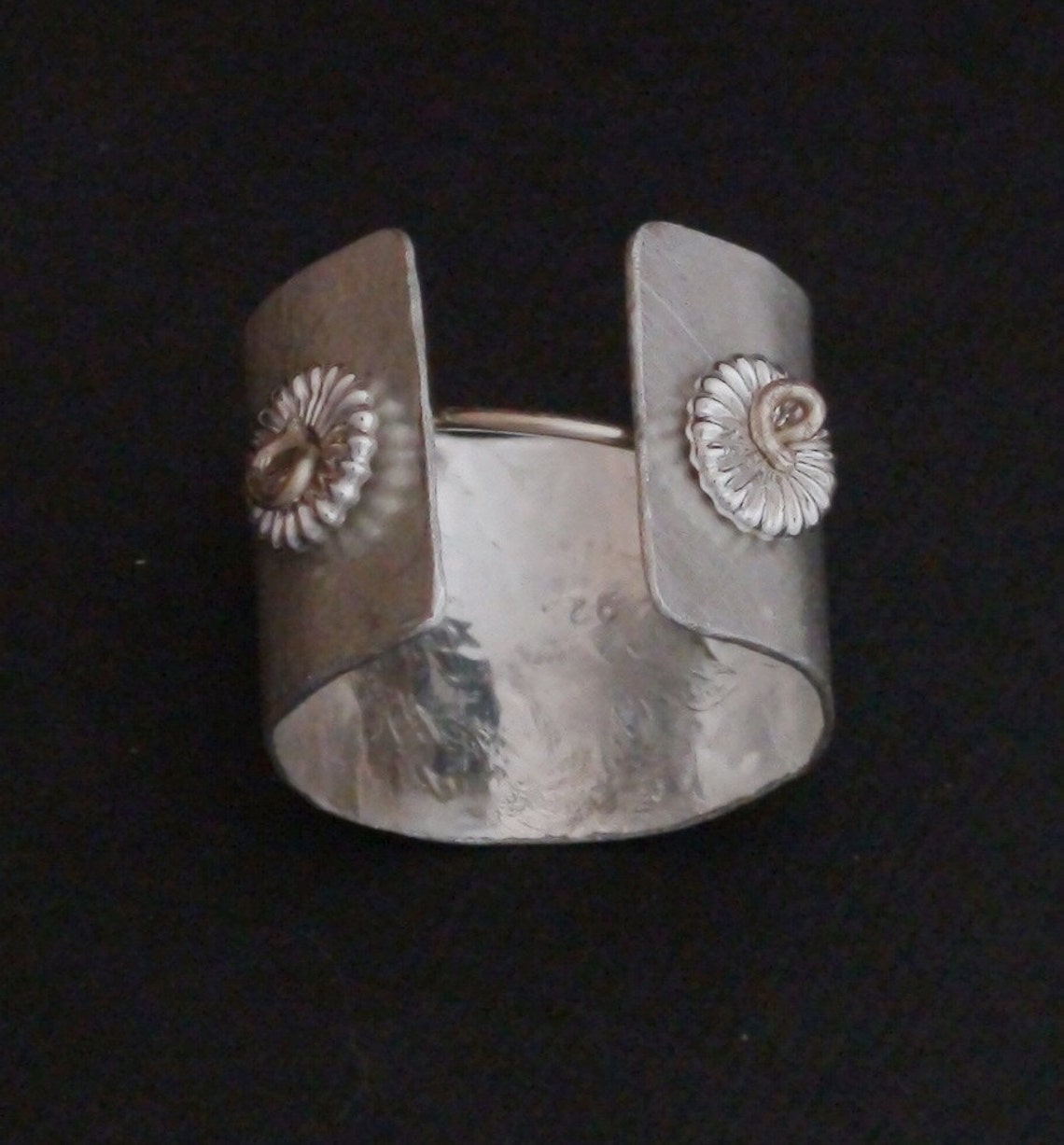 Wide Band Ring Cuff Ring Beaded Jewelry Open Front Ring - Etsy