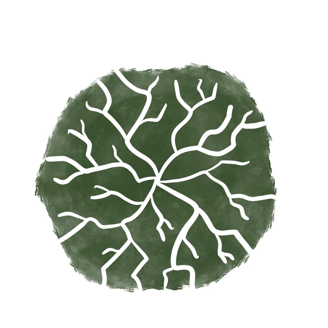 Top-view Tree Brush for Procreate and Autocad - Perfect for ...